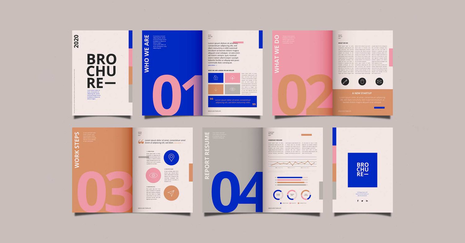 دانلود رایگان بروشور لایه باز Psd - مناسب برای تبلیغات و چاپ