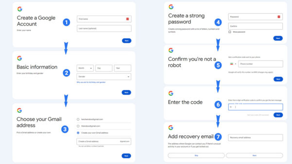 ساخت جیمیل (Gmail): آموزش گام‌به‌گام روش‌های مختلف ساخت ایمیل در گوگل📧